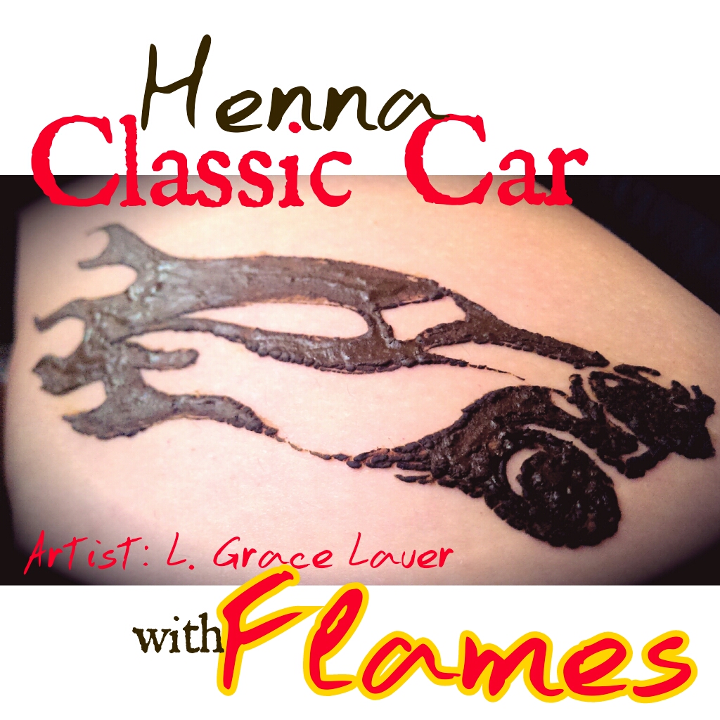 Uniquely Grace: Henna Tattoos hit the road... Clasic Car style!